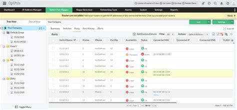 Monitoring Solution For Your Network ManageEngine OpUtils
