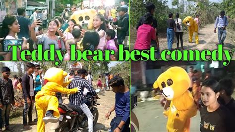 New Teddy Bear Prank On Mathabhanga 🤣🤣 Mathabhanga Teddy Pranks On Cute