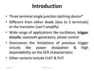 L12 Ujt Based Triggering Circuit PDF