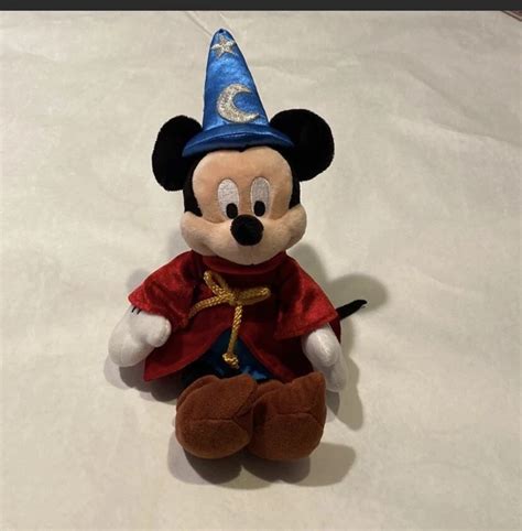 Disney Store Mickey Mouse Sorcerers Apprentice Plush Stuffed Toy 12in £7 67 Picclick Uk