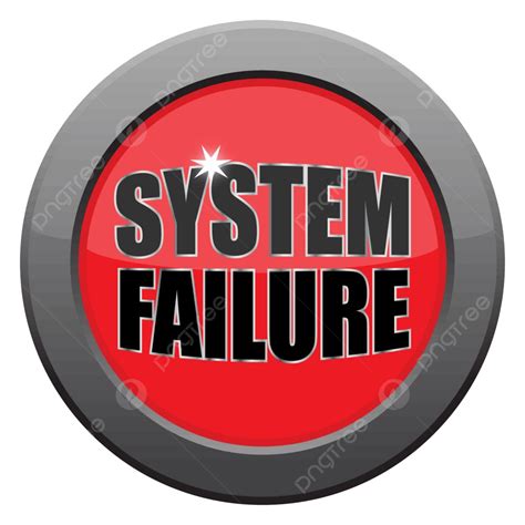 System Failure Dark Metal Icon System Advise Space Vector System