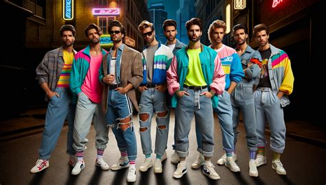 Back In Time 80s Mens Fashion At Ecogents Ecogents