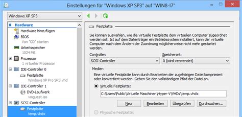 Ide Versus Scsi Storage Controller In Hyper V Einrichten Windowspro