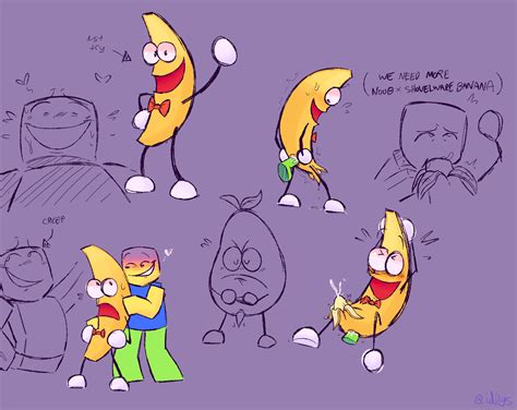 Rule 34 Anal Animate Inanimate Banana Blush Bowtie Cum Dancing Banana Dildo Dildo In Ass