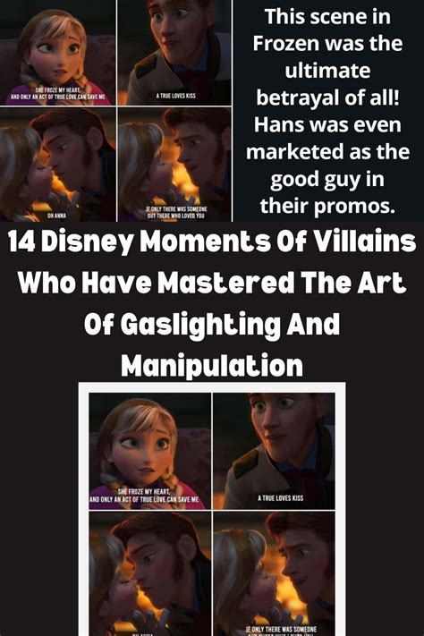 14 Disney Moments Of Villains Who Have Mastered The Art Of Gaslighting And Manipulation Artofit
