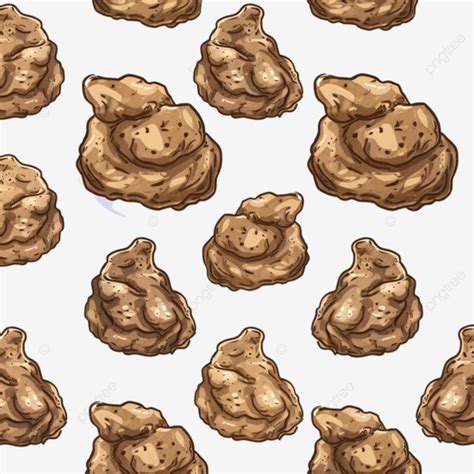 똥의 원활한 패턴 추상적인 미술 아기 Png 일러스트 및 이미지 에 대한 무료 다운로드 Pngtree