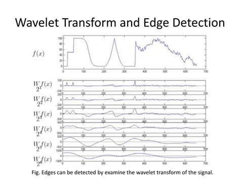 Ppt Edge Detection And Wavelet Transform Powerpoint Presentation