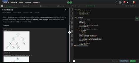 day74 gfg160challenge geeksforgeeks codingchallenge python… bhuma abhi ram