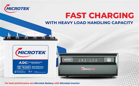 Microtek Heavy Duty 1550 Advanced Digital 1250va 12v Inverter Support 1 Battery With 2 Year