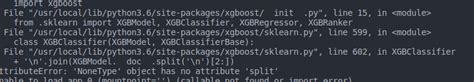 Attribute Error Nonetype Object Has No Attribute Split · Issue
