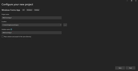 Create A Windows Forms App With C — Web Grid Developer Forum