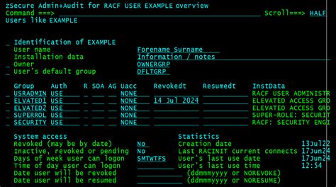 Dinoframe Racf User To Group Access Checks