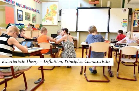 Behavioristic Theory Definition Principles Characteristics