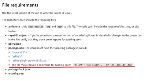 Npm Run Lint Error Invalid Option Ext Perha Microsoft Fabric Community