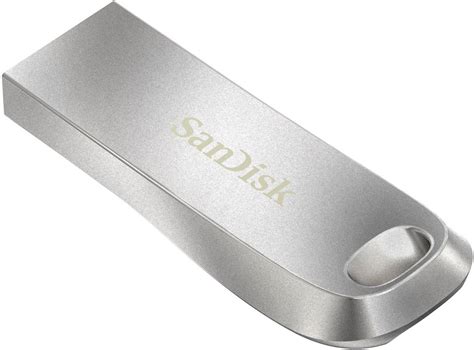 SanDisk Ultra Luxe USB stick 256 GB Silver SDCZ74-256G-G46 USB 3.2 (Gen ...