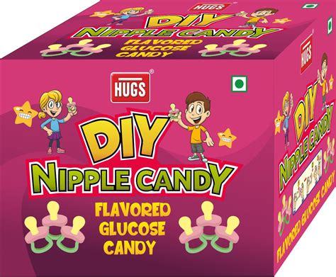 Buy Hugs Diy Nipple Candy Fruit Flavoured Glucose Candy 30 Pcs
