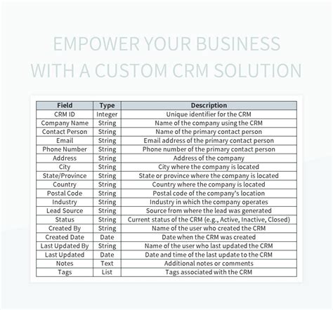 Free Crm Platform Templates For Google Sheets And Microsoft Excel Slidesdocs