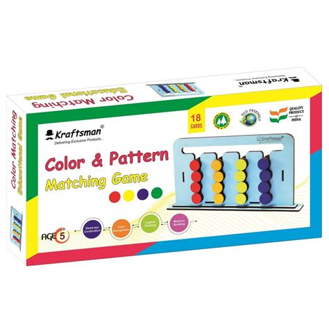 Educational Color Matching Game Pattern Logic Toyscribe