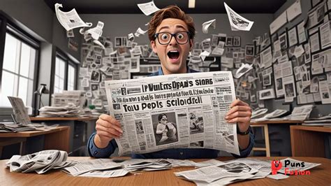 188 Newspaper Puns That Are Breaking The News With Laughs Puns Fusion