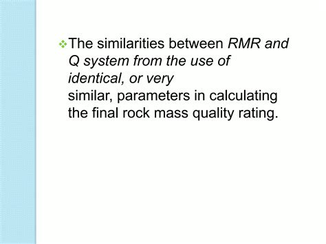 Rock Mass Classification Pptx