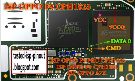 All Oppo Isp Pinout Img