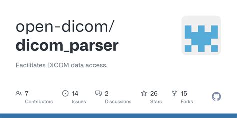 Github Open Dicomdicomparser Facilitates Dicom Data Access