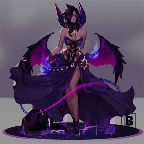 League Of Legends Morgana Fan Art