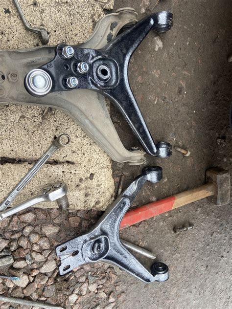 Замена передних рычагов — Audi 80 B4 2 л 1994 года плановое ТО Drive2