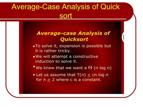 Quick Sort Ppt