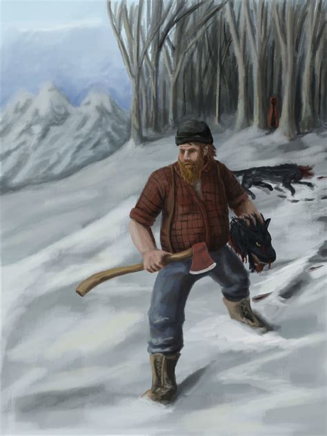 Woodsman Red Riding Hood