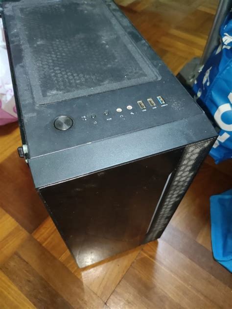 PC Case With CPU CASE FANS Computers Tech Parts Accessories Computer Parts On Carousell