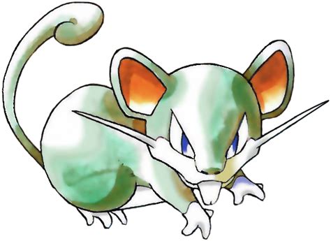 019 Shiny Rattata Sugimori By Exoticpoke On Deviantart