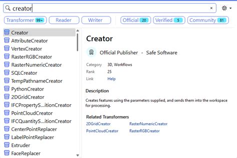 Getting Started With Fme Form Working With Web Data Fme Support Center