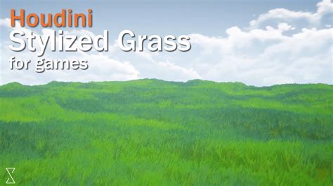 Stylized Grass Tutorial Houdini And Unreal Engine