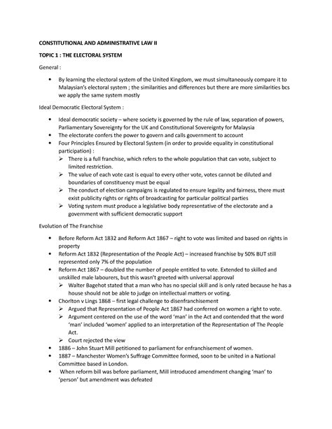 Constitutional Law Ii Topic 1 5 Constitutional And Administrative
