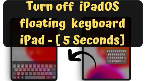 Ipad Floating Keyboard Stuck At Rose Briggs Blog