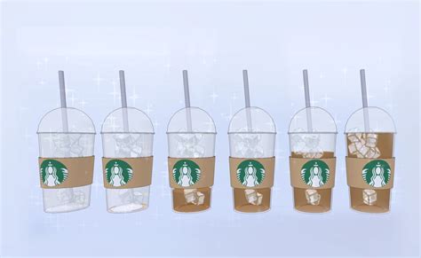 디테일한 얼음이 담긴 시원한 아이스 커피 6종