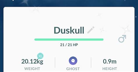 Finally Caught A Shiny Duskull In Pokémon Go Album On Imgur