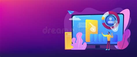 Gesture Recognition System Line Icon Concept Gesture Recognition