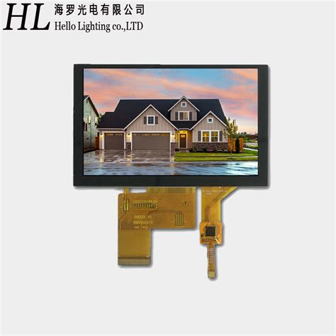 Hl050t11 02 5 0 Inch Tft Lcd Screen 800 480 Tn Lcd 1000cd M² 40pins