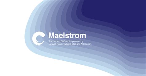 github maelstrom cms toolkit a cms toolkit built on laravel and react