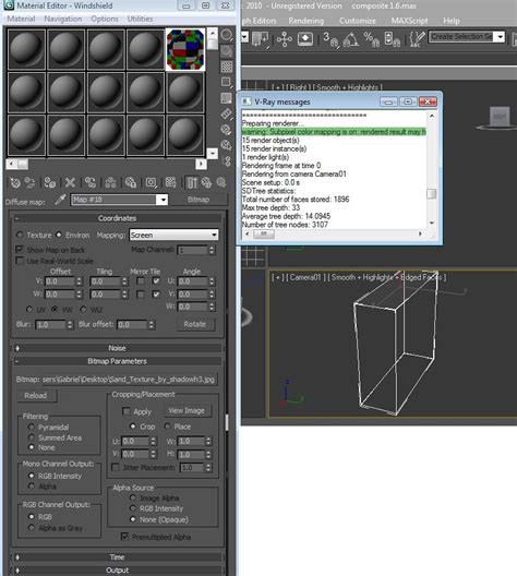 Vray Glass Issue Ds Max Polycount