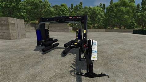 Kuhn Sw4014 Bale Wrapper Rh Fs25 Kingmods