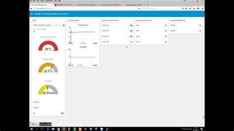 Iot2020 And Logo8 Node Red Dashboard Youtube
