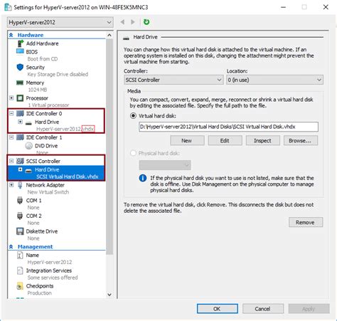 Expand Increase Disk Size Of Hyper V Virtual Disk Partition