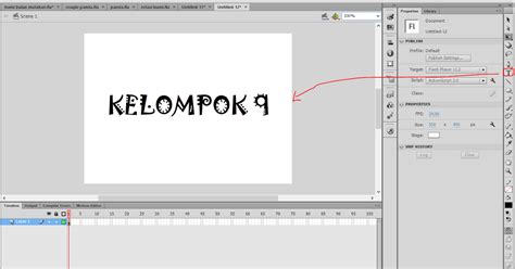 Tutorial Membuat Animasi Sederhana Menggunakan Adobe Flash Cs6 Part 1