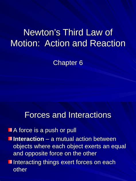 Newtons 3rd Law Pdf