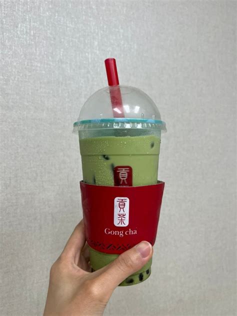 공차 제주그린밀크티 점보사이즈 당도 30 네이버 블로그