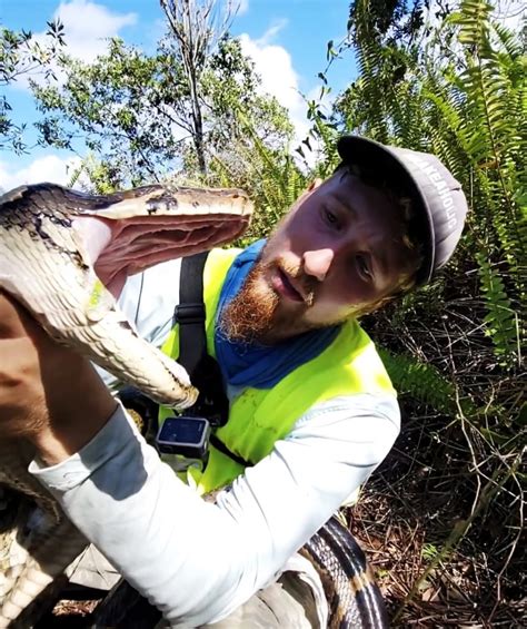 Video Snake Hunter Gets Up Close And Personal With 17ft Python With