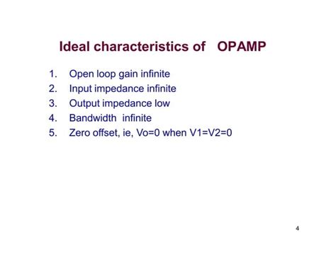 Operational Amplifiers Basic Introduction PDF